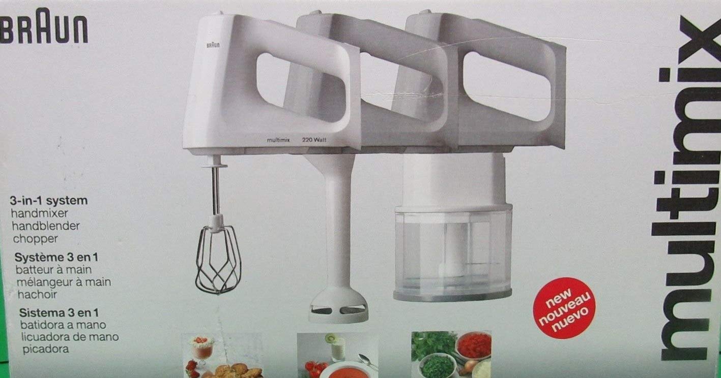 Amasadora / Mezcladora M 870 Multimix trio - 1.800 Productos Braun ...