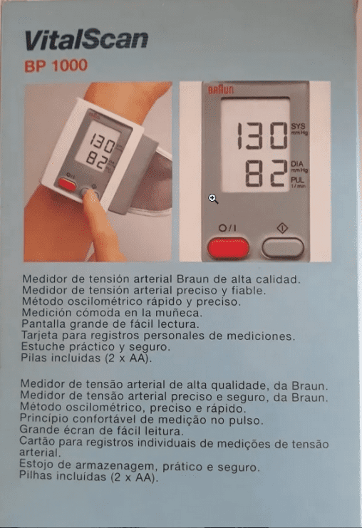 Tensiómetro de muñeca Vitalscan - 1.800 Productos Braun diseñados por ...