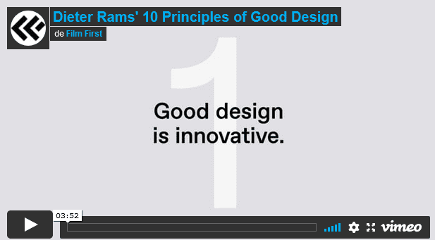 Dieter Rams’ 10 Principles of Good Design - 1.800 Productos Braun ...